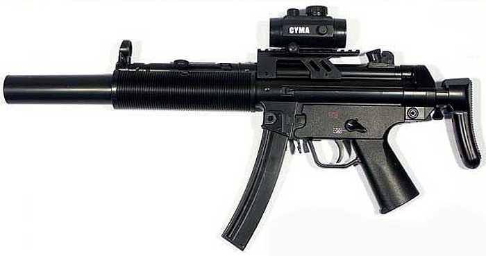 Airsoft Gun Center: Airsoft Gun - CYMA MP5 SD6 Spring Rifle Airsoft Gun