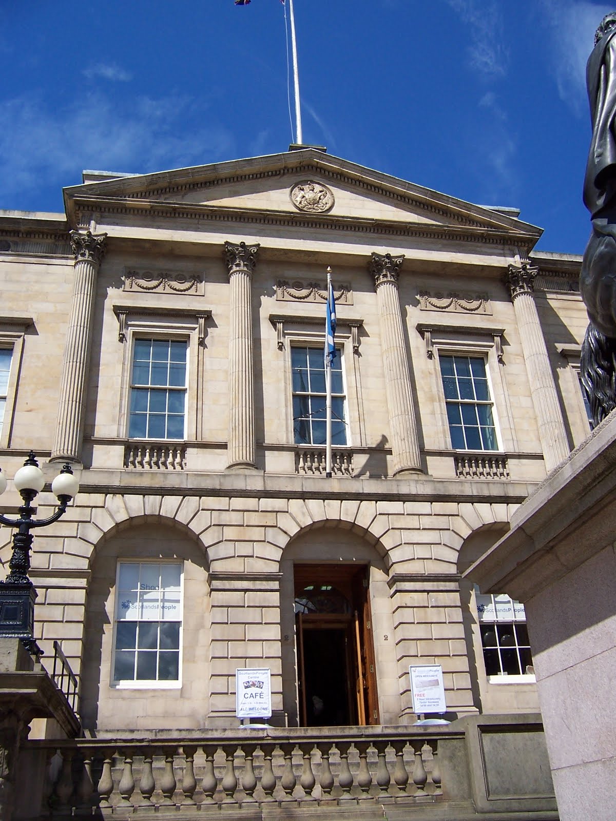 Miss Librarian Abroad: Library Visit: National Archives of Scotland