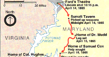 Odyssey of the Barth: John Wilkes Booth Escape Route, April 23-26, 2010