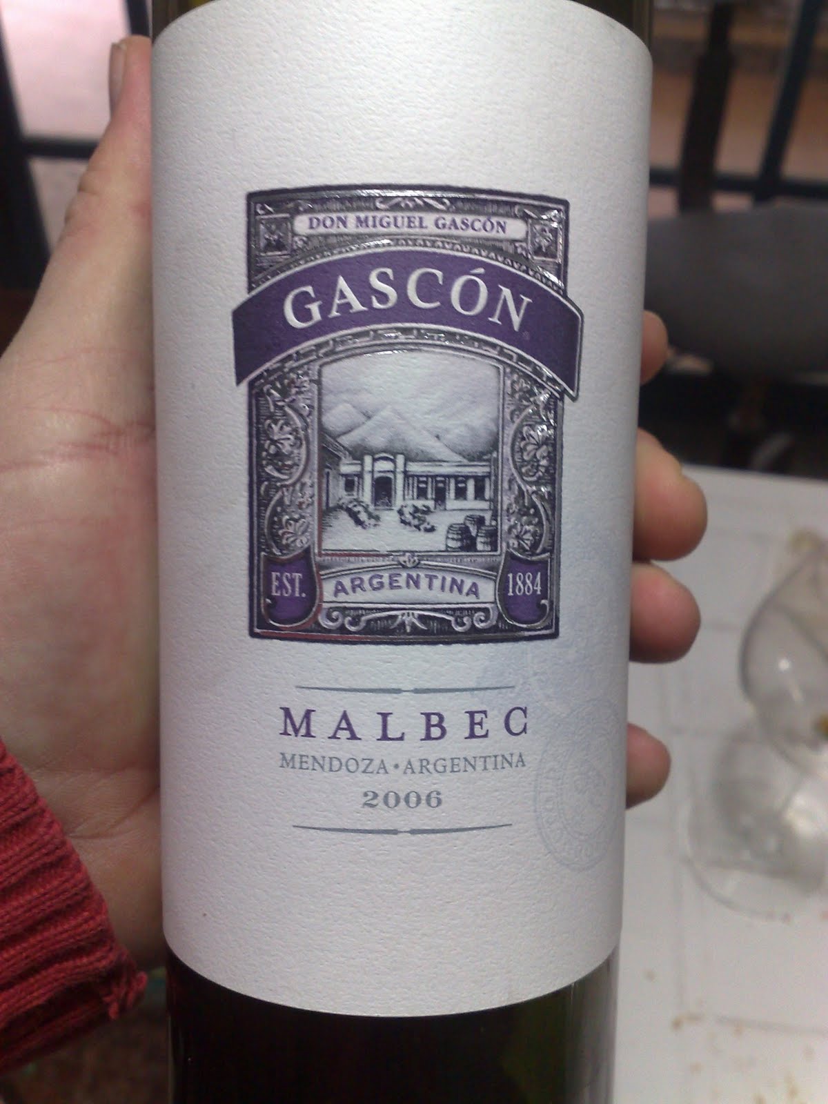 Argentina´s Wines Revisited by Miguel: Gascon Malbec 2006, a basic ...