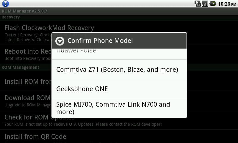 hucqim80@modding: HOW TO : Install ClockworkMod Recovery Using ROMManager