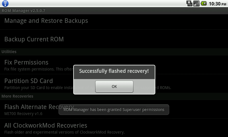 hucqim80@modding: HOW TO : Install ClockworkMod Recovery Using ROMManager