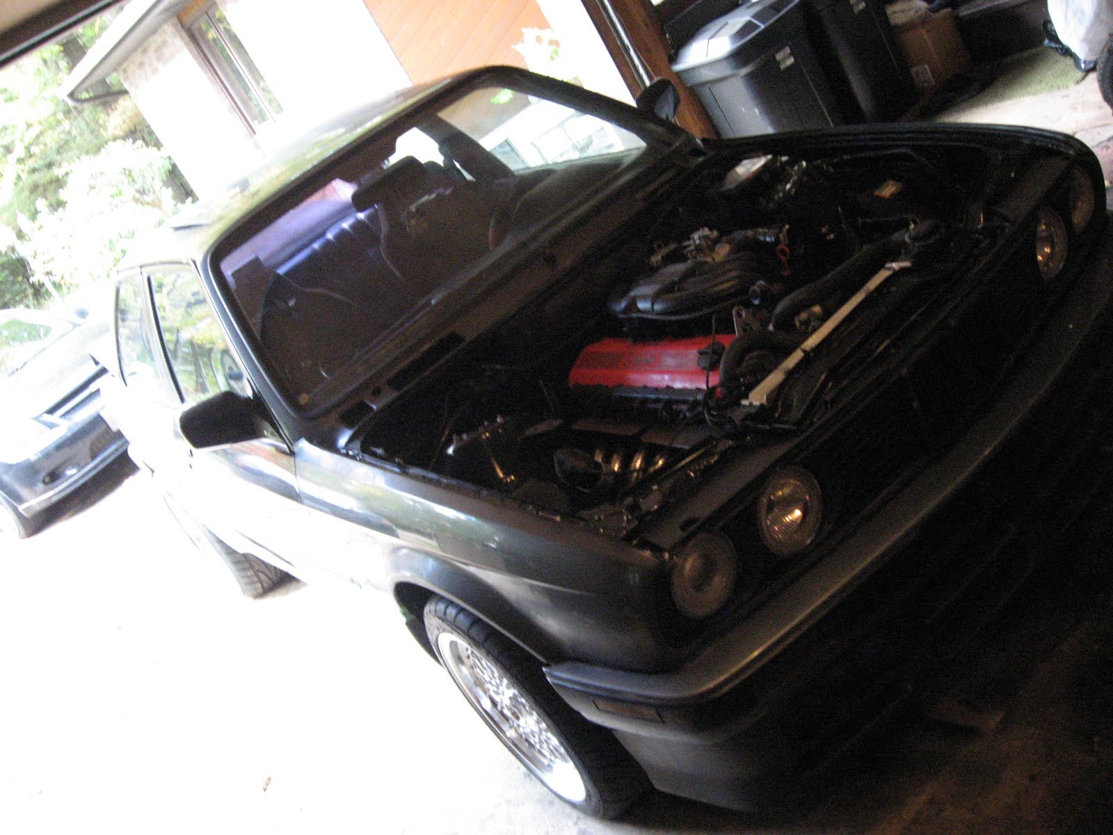 MY PROJECT 1987 BMW 325IS (E30): Last day of 2010 Engine install...