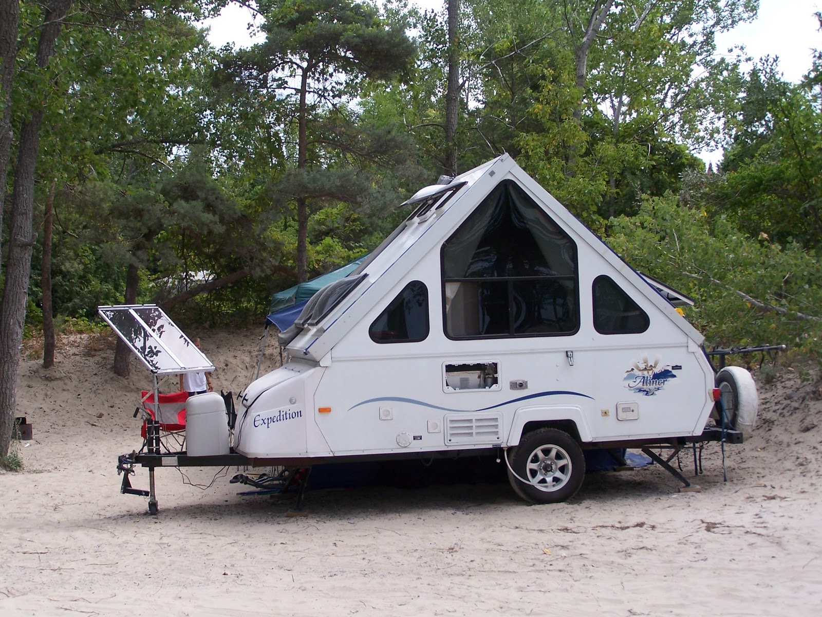 Retrac's Aliner and Camping Adventures: Adding Solar