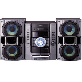 Sound System: Sony Audio HiFi System MHC-RG295