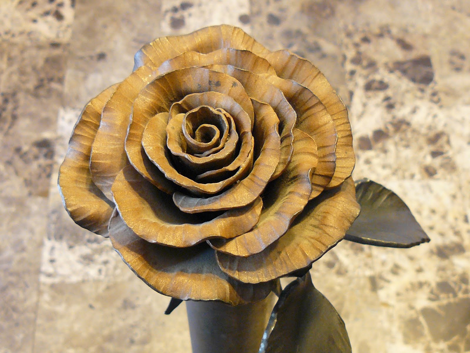 MDL Metal Designs: Long-Stemmed Rose