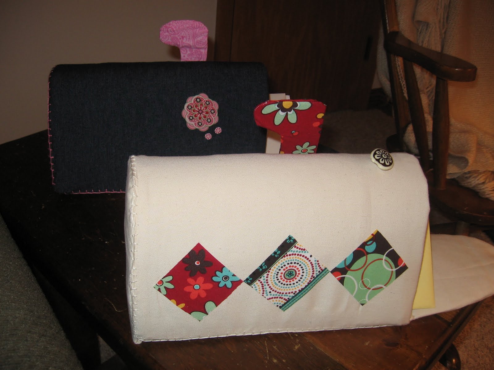 Twelve Crafts Till Christmas: make it: a fabric mailbox