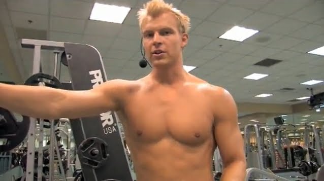 David Rich Builds Leg Muscles