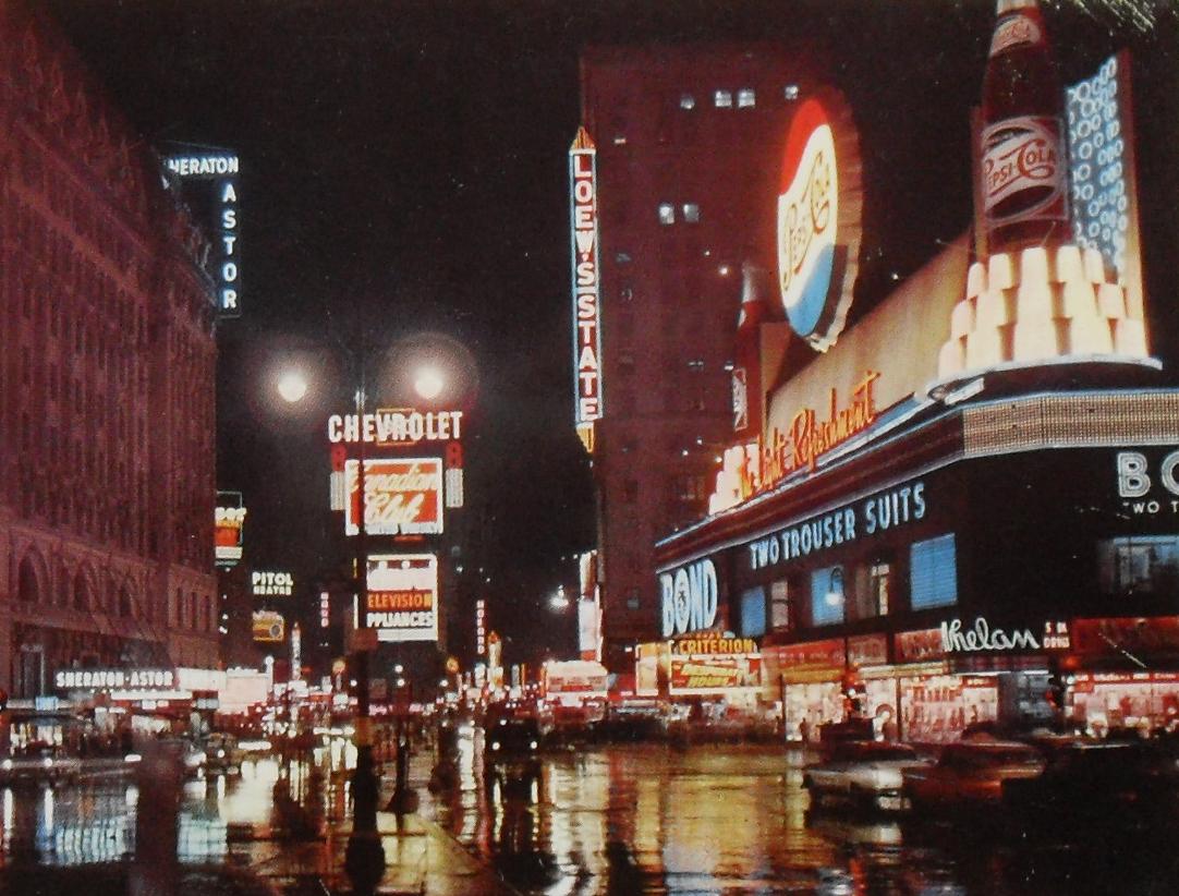 New York - History - Geschichte: Vintage Times Square