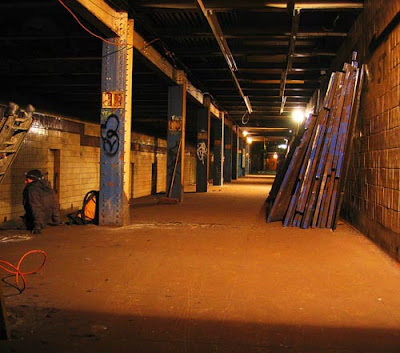 New York - History - Geschichte: 42nd Street lower subway level