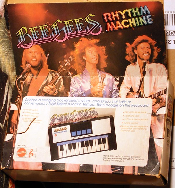*KALIMBA! GOSSIP: Bee Gees Rhythm Machine - 1978 Mattel Synth