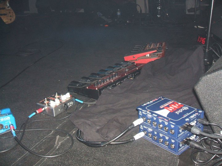 Victor Wooten Pedalboard (2010) : Gearheads