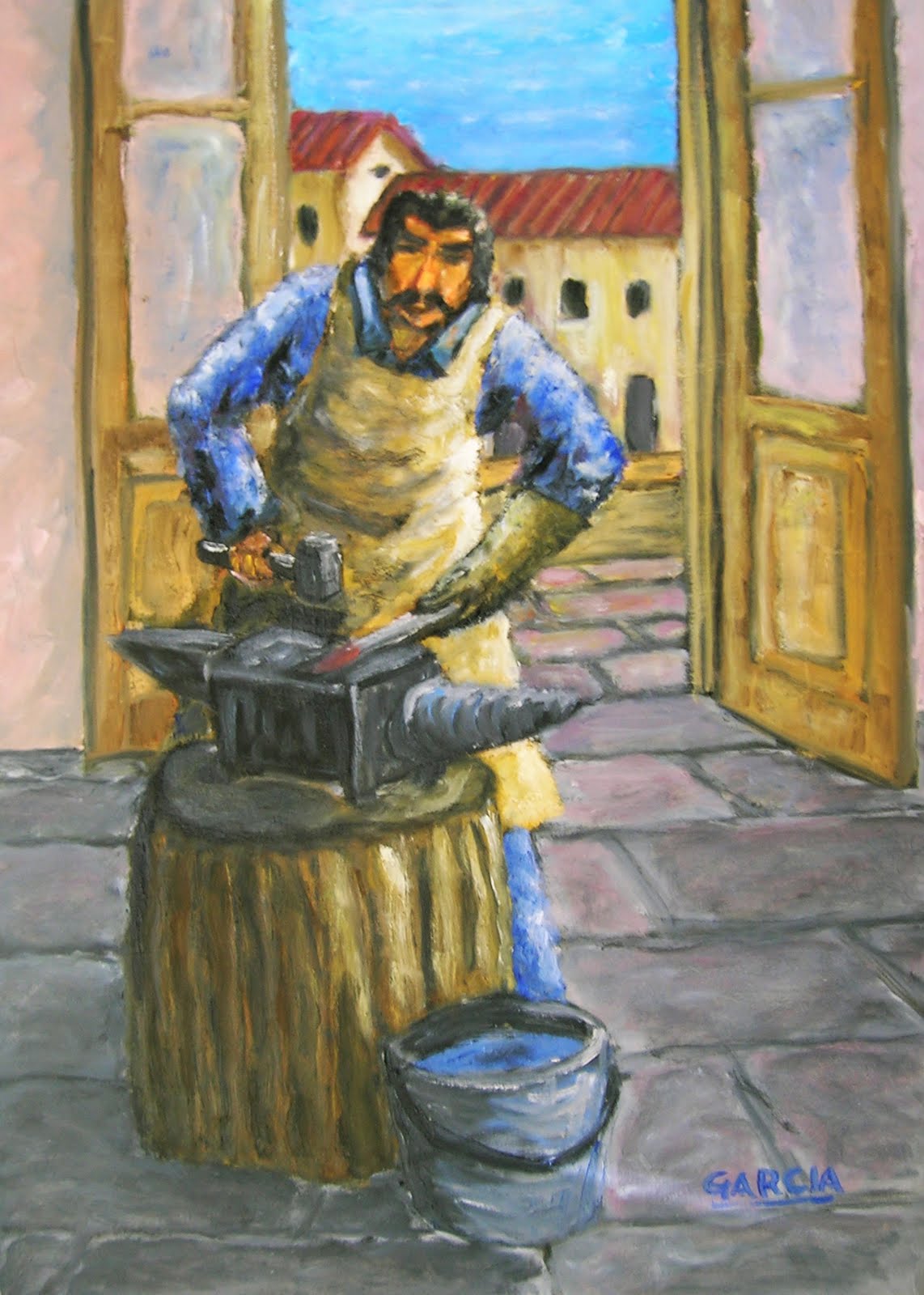 Hierro y Fuego, Foro de forja y herrería - Los herreros vistos por ...