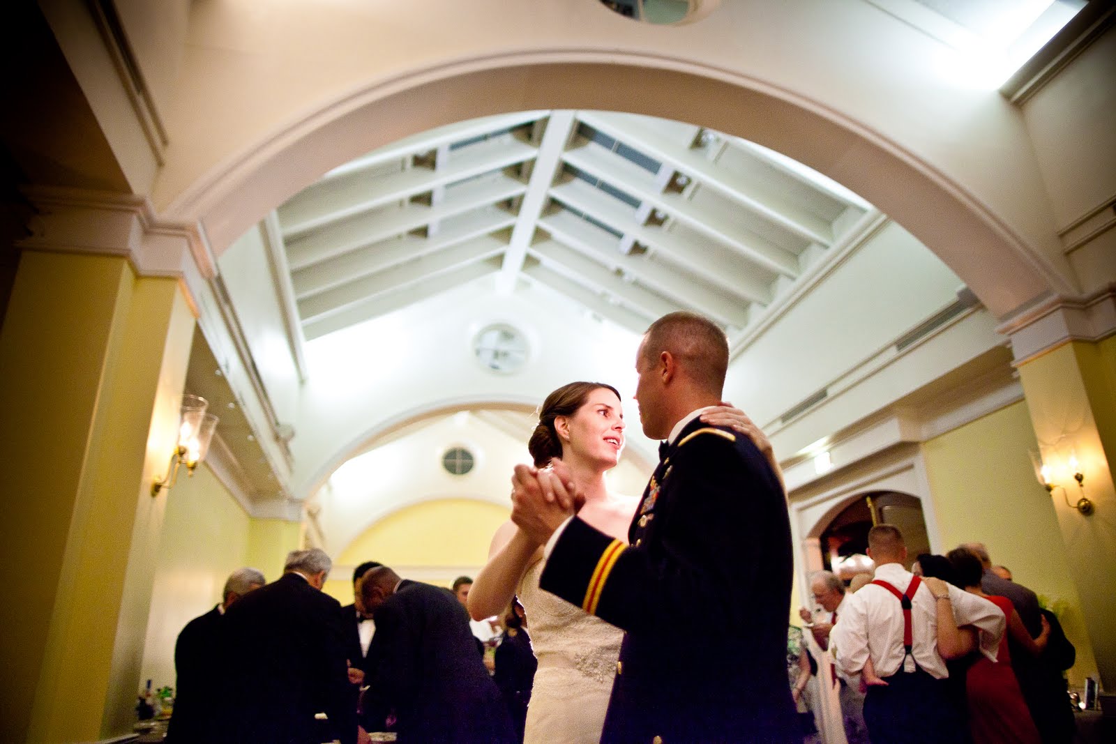 Bridal Bubbly: A Romantic Military Wedding {Elisabeth and Seth}