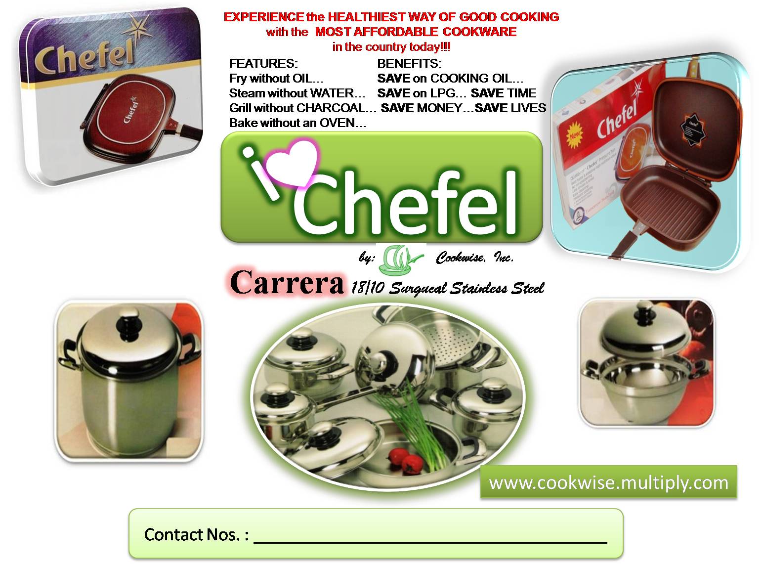 Chefel 2010: Best Chefel Cookware Online