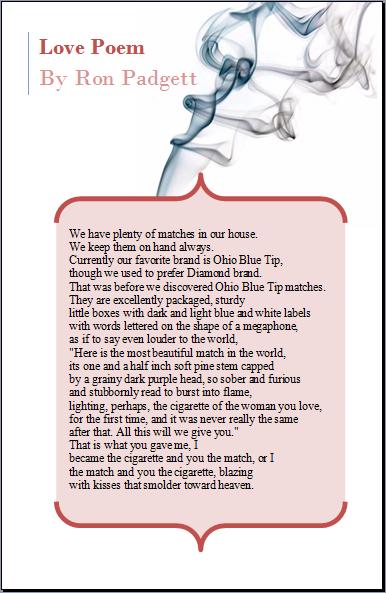 Pass On Poetry: May 2010