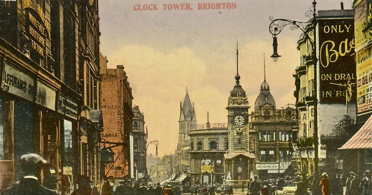 #Brighton Bits: Then & Now - The Clock Tower