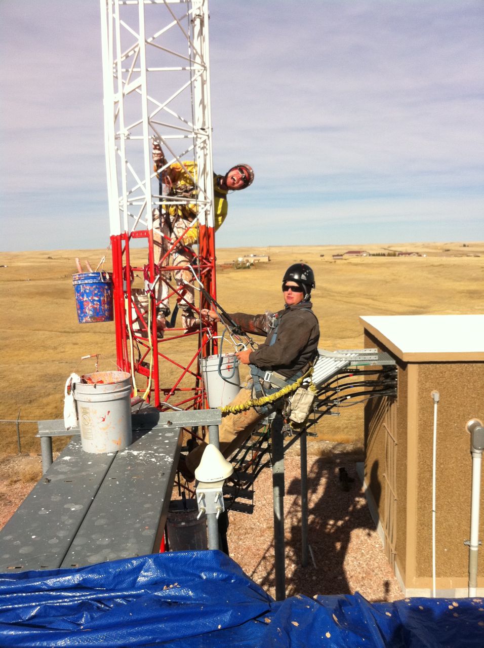 BASE Painters: Radio & Cell Tower Painting