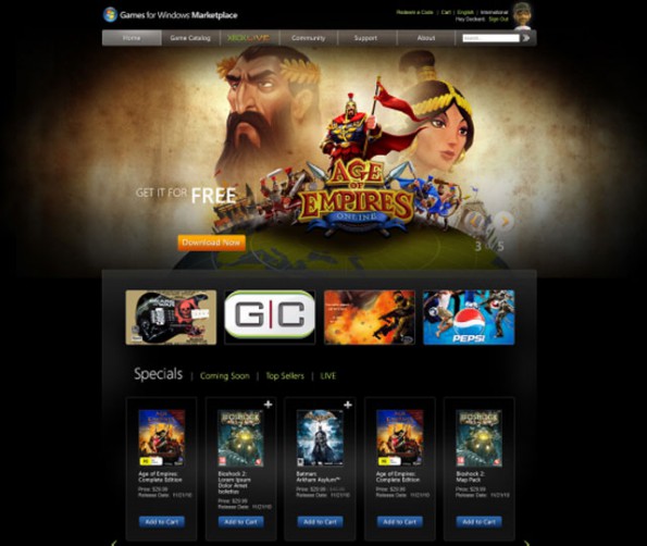 todo sobre juegos: Microsoft rediseña su tienda online de juegos para ...