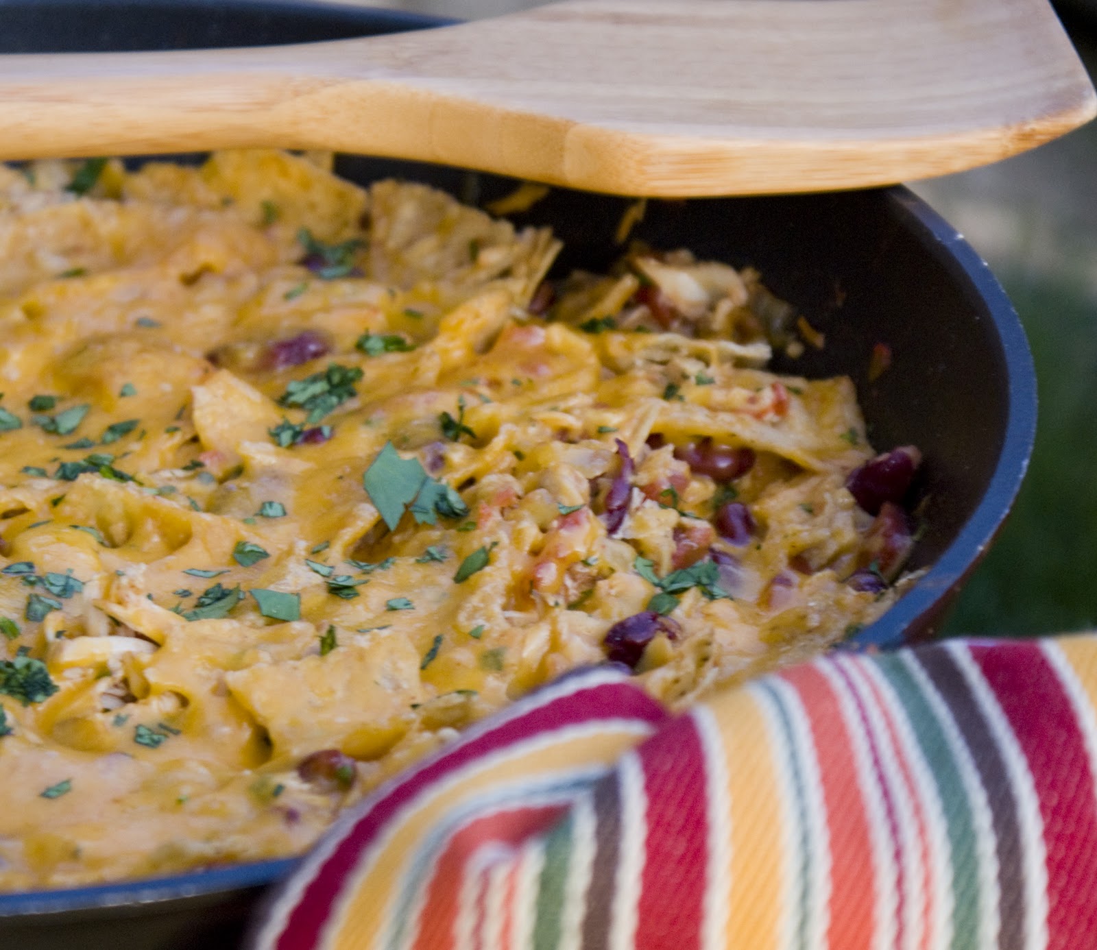 Skillet Tortilla Dish ~ Heat Oven to 350