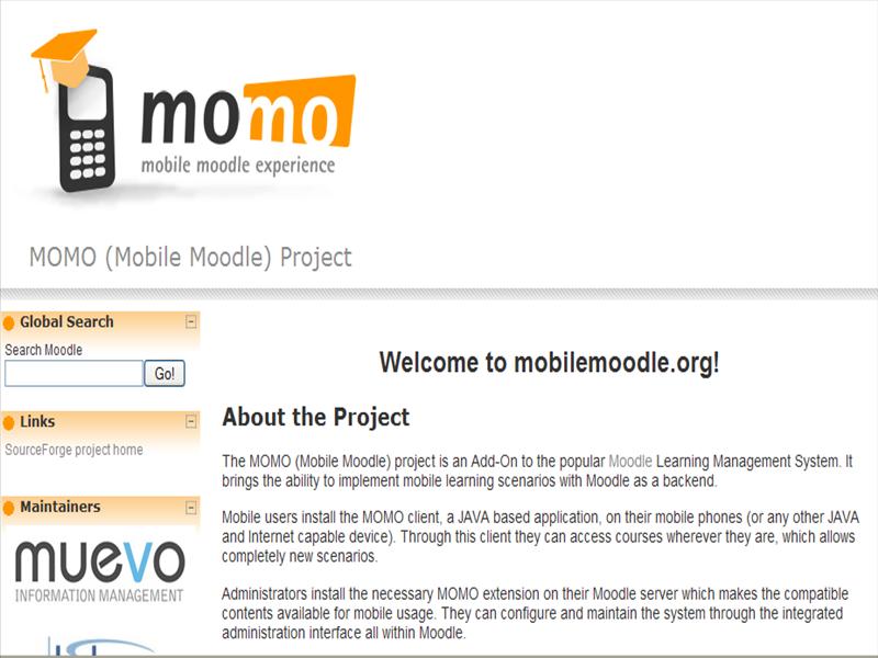 ENSEIGNANT WEB 2.0 et LANGUES: MOMO (Mobile Moodle) Project