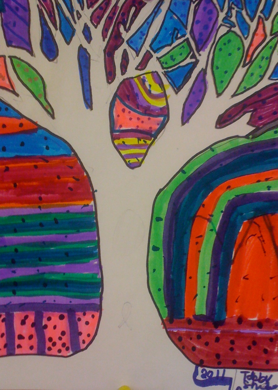Mrs. Durocher's Art Room: 6th Grade Design Trees