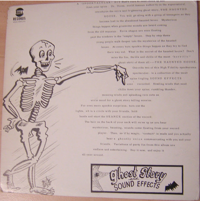 bruitages d'horreur 33 / 45 tours halloween records COLLECTION PRIVEE