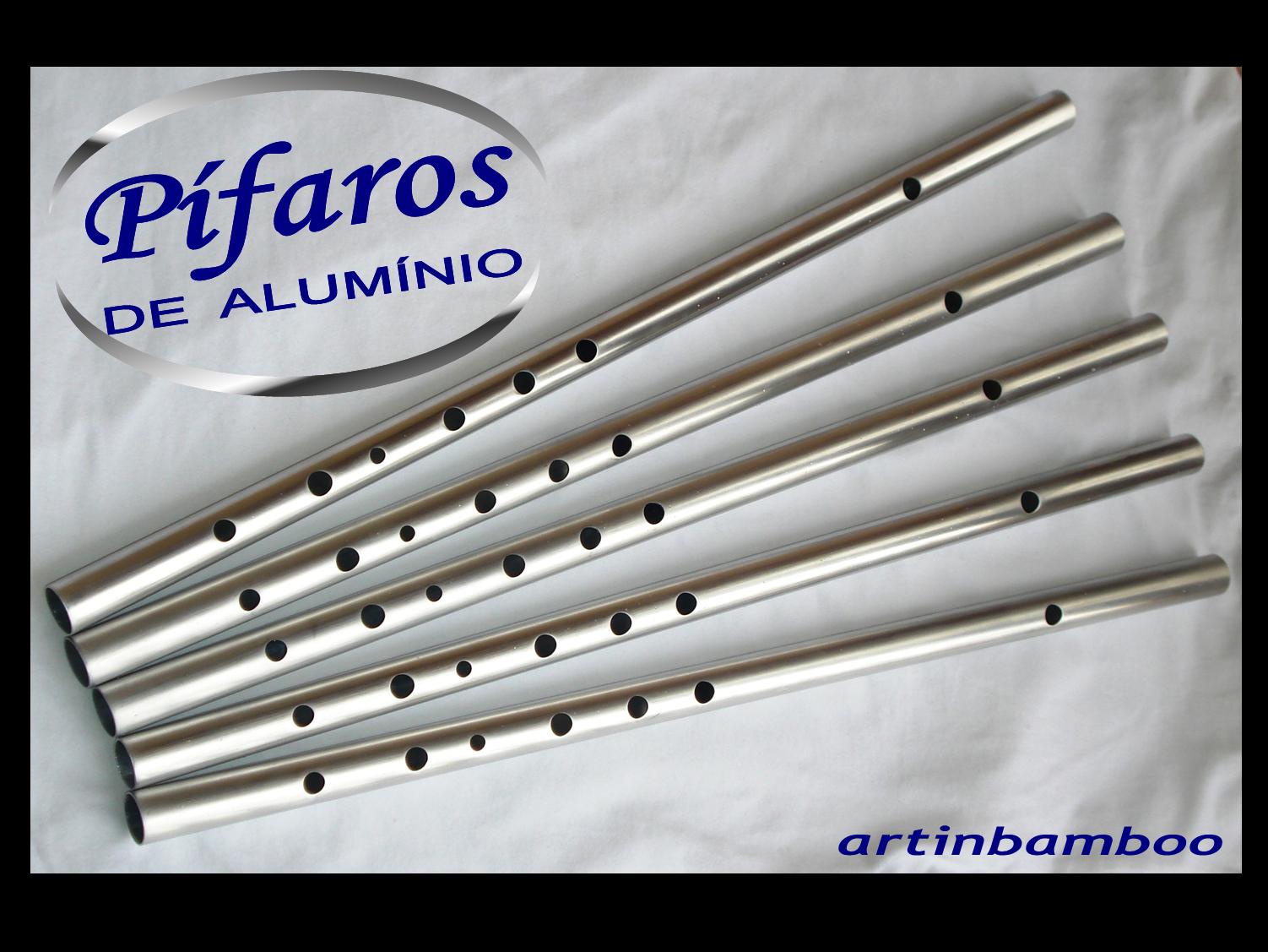 ARTINBAMBOO - Flautas de Bambu: Pífaros de Alumínio - Novidades em 2011