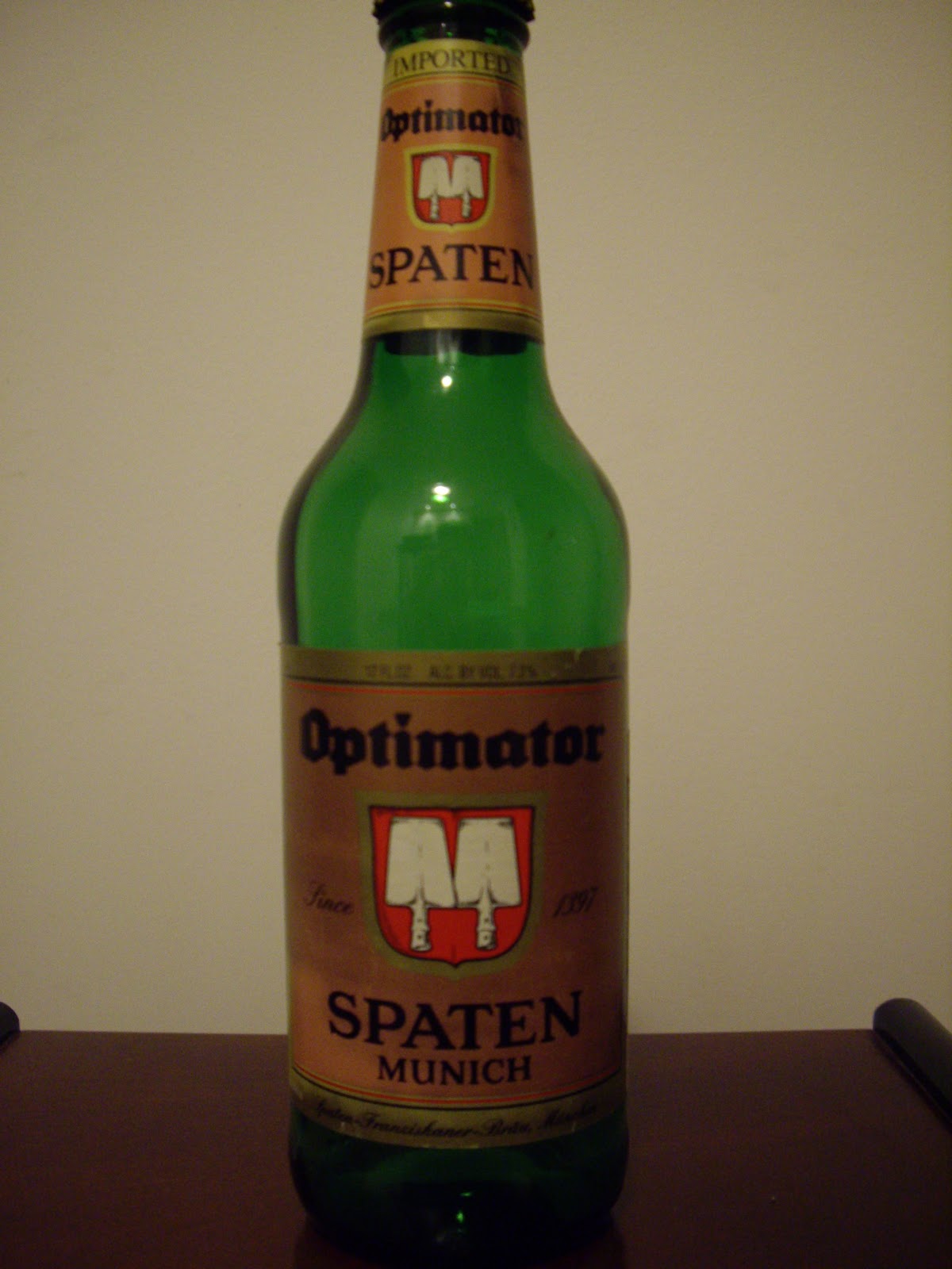 The Beer Bottles Collector: Spaten Optimator