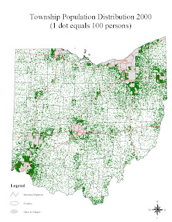 Jessica's Maps: Dot Distribution Maps