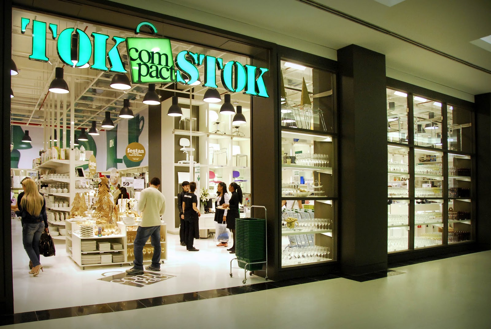 TOK&STOK COMPACT CHEGA A CURITIBA