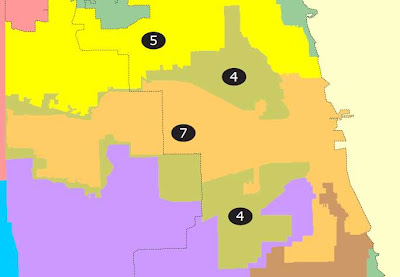 4th Congressional District Of Illinois Map - Map