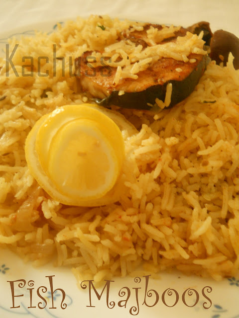 Kachuss Delights: Fish/chicken Majboos