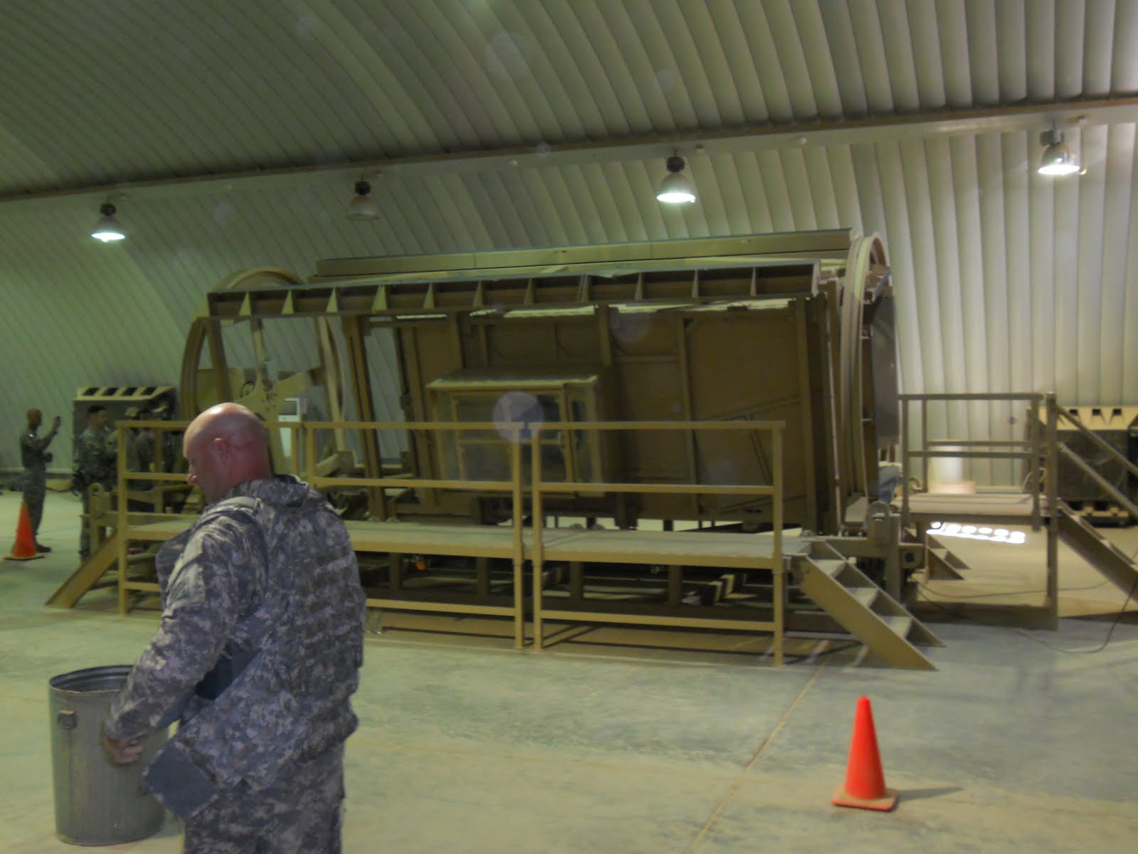 Ruchster in Iraq: MRAP rollover trainer