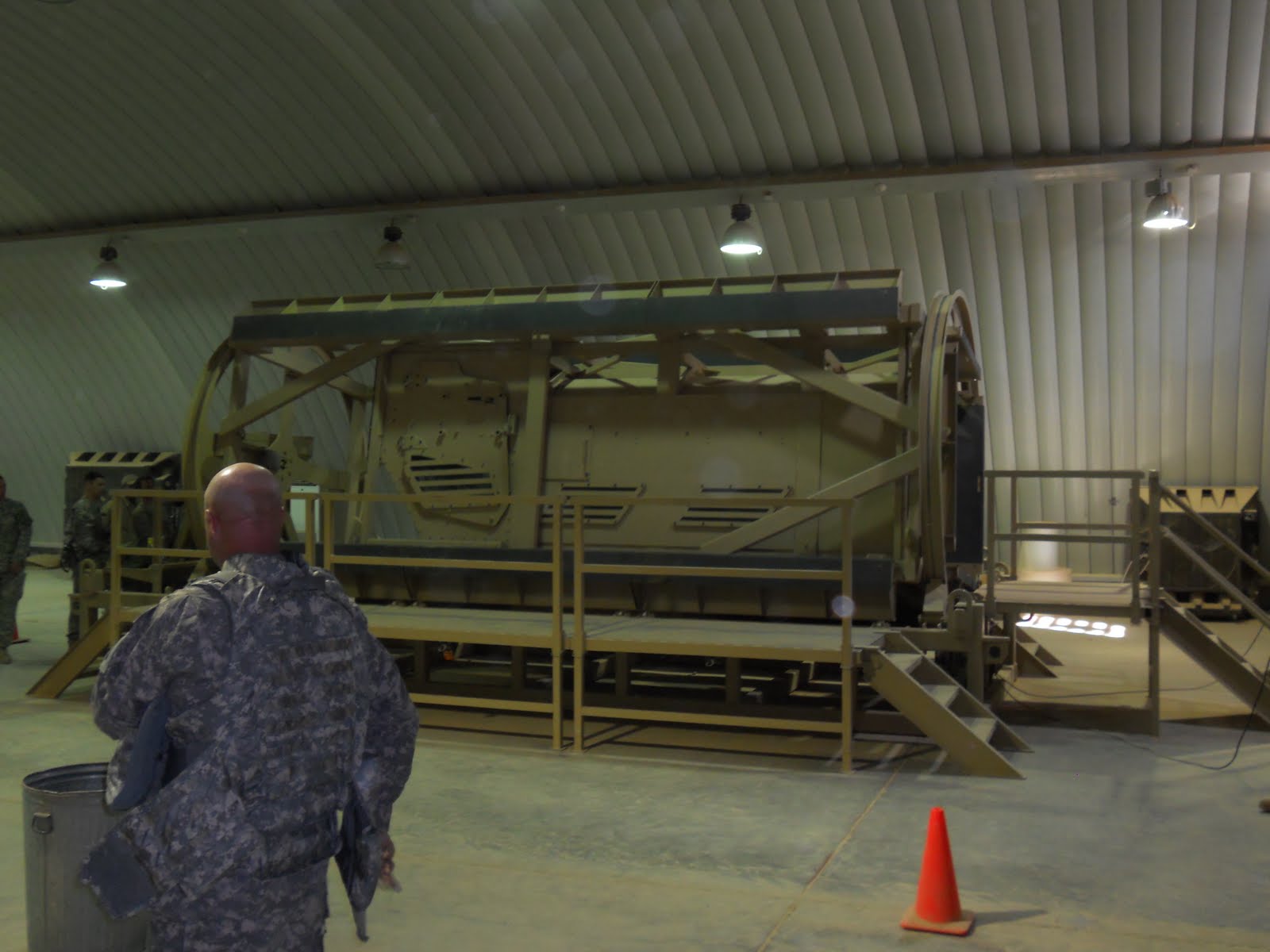Ruchster in Iraq: MRAP rollover trainer