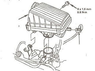 Car Wiring Diagrams: Engine HONDA CIVIC Removal