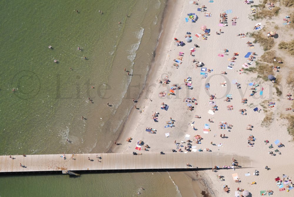 Aerial photography - Southern Sweden: Beaches around Ystad