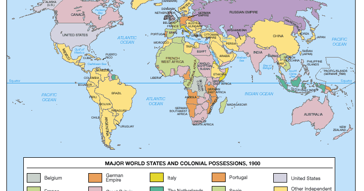 SEGOBLOG: THE COLONIAL EMPIRES IN 1914