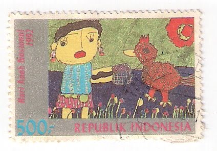 My Stamps Collection: PERANGKO KARTUN ANAK INDONESIA