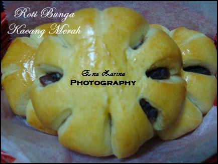 E-NA LOVELY KITCHEN ^_^: :-> Roti Bunga Kacang Merah