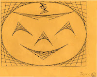 ELEMENTARY SCHOOL ENRICHMENT ACTIVITIES: HALLOWEEN STRING ART