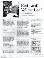 ELEMENTARY SCHOOL ENRICHMENT ACTIVITIES: RED LEAF, YELLOW LEAF