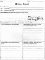 ELEMENTARY SCHOOL ENRICHMENT ACTIVITIES: HOLIDAY REPORT