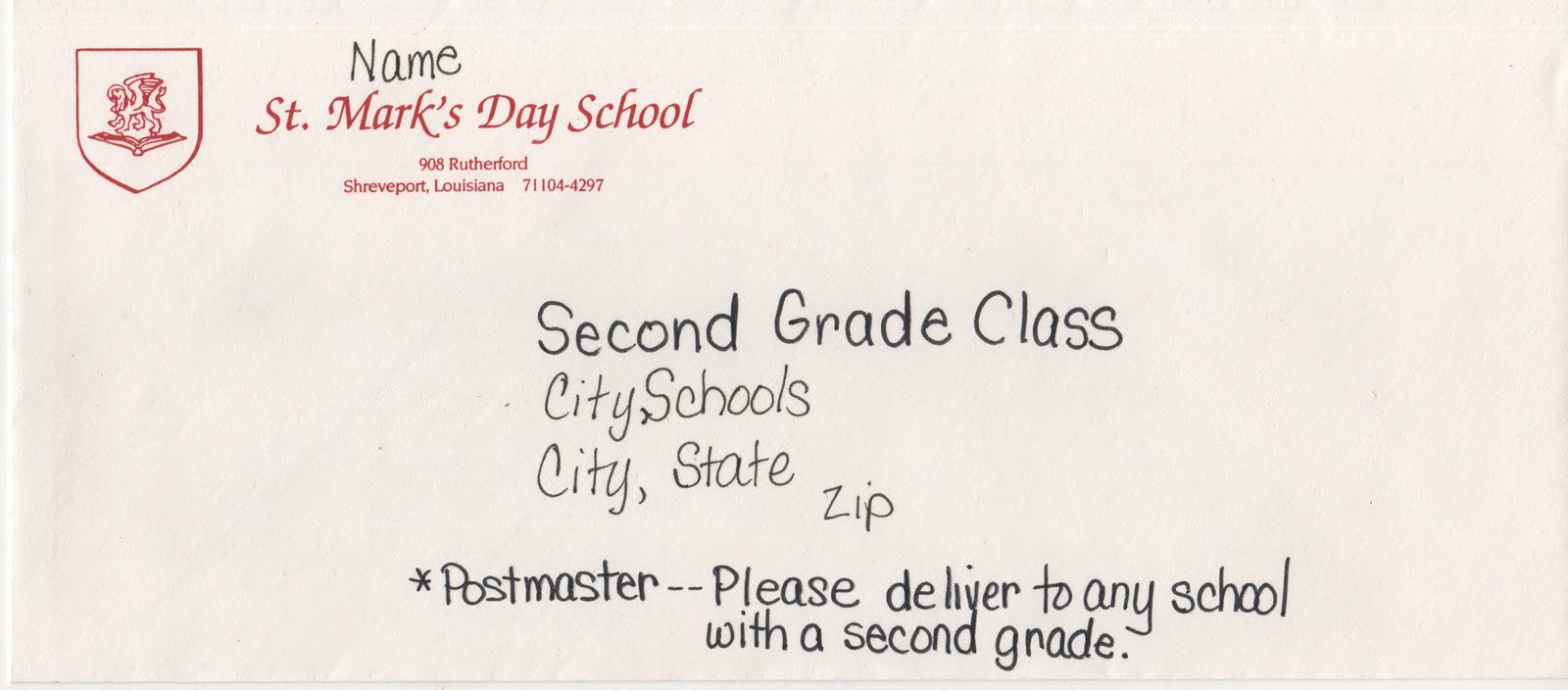 ELEMENTARY SCHOOL ENRICHMENT ACTIVITIES: THE GREAT MAIL RACE