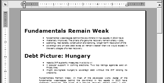 Paragraph Formatting