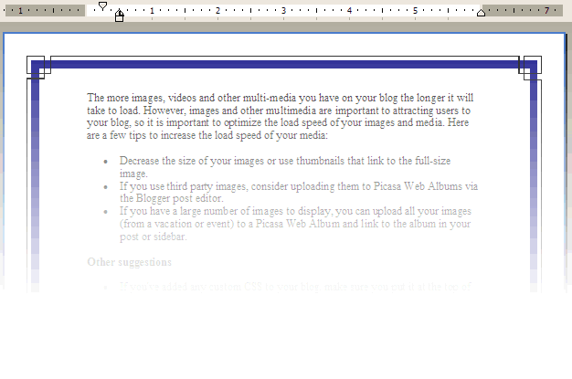 Applying Borders and Shading