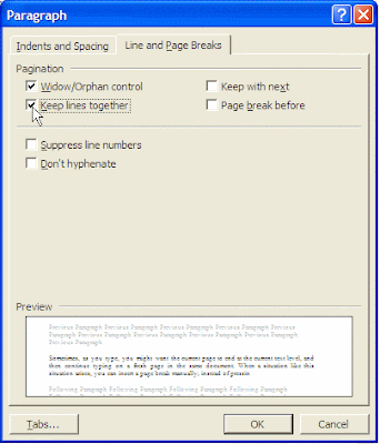 Pagination: Background Pagination, Page Breaks, and Controlling Pagination
