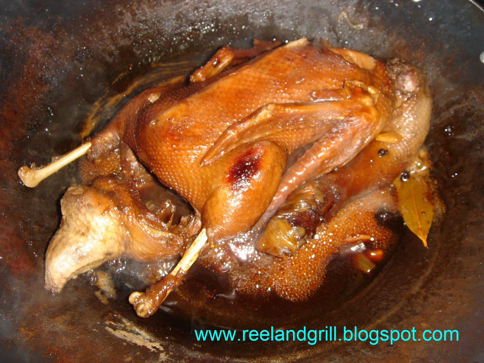 Reel and Grill: Pato Tim or Patuten or Humbang Itik (Marinated Duck ...