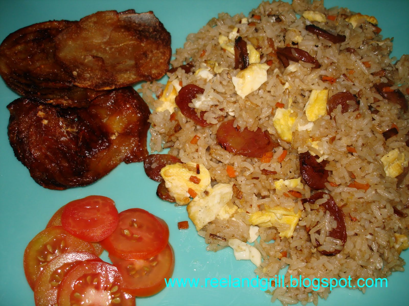 Reel and Grill: Chinese Fried Rice or Yang Chow Fried Rice