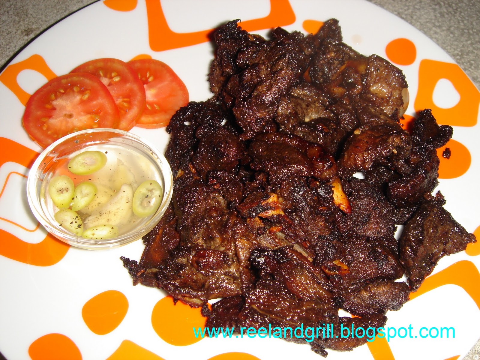 Reel and Grill: Tapa or Tapang Baboy Ramo (Marinated or Cured Wild Boar)